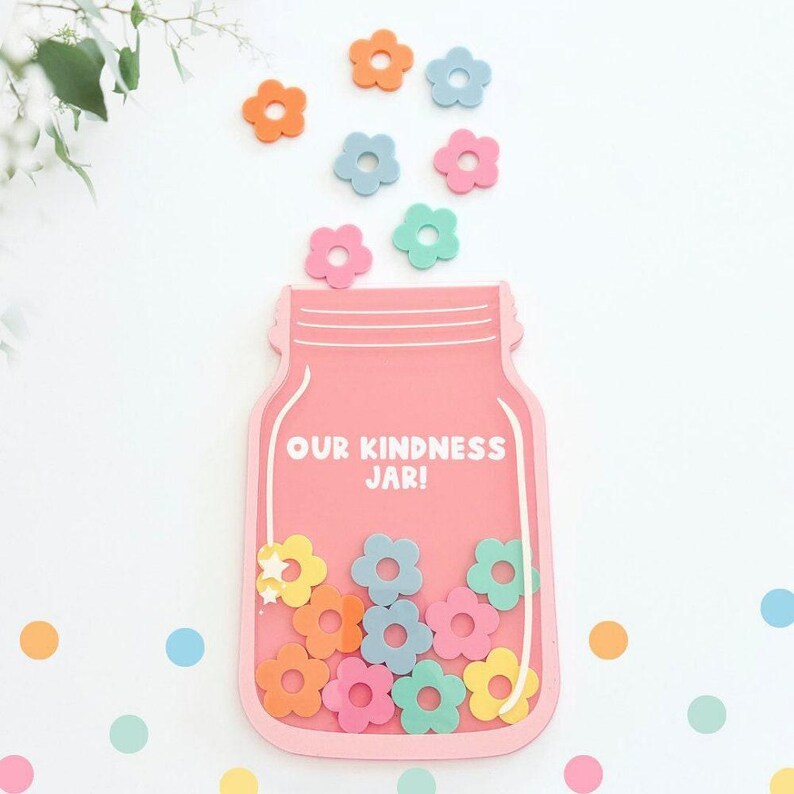 Positive Behavior Chart for Classroom, Stars Reward Jar for Kids ...