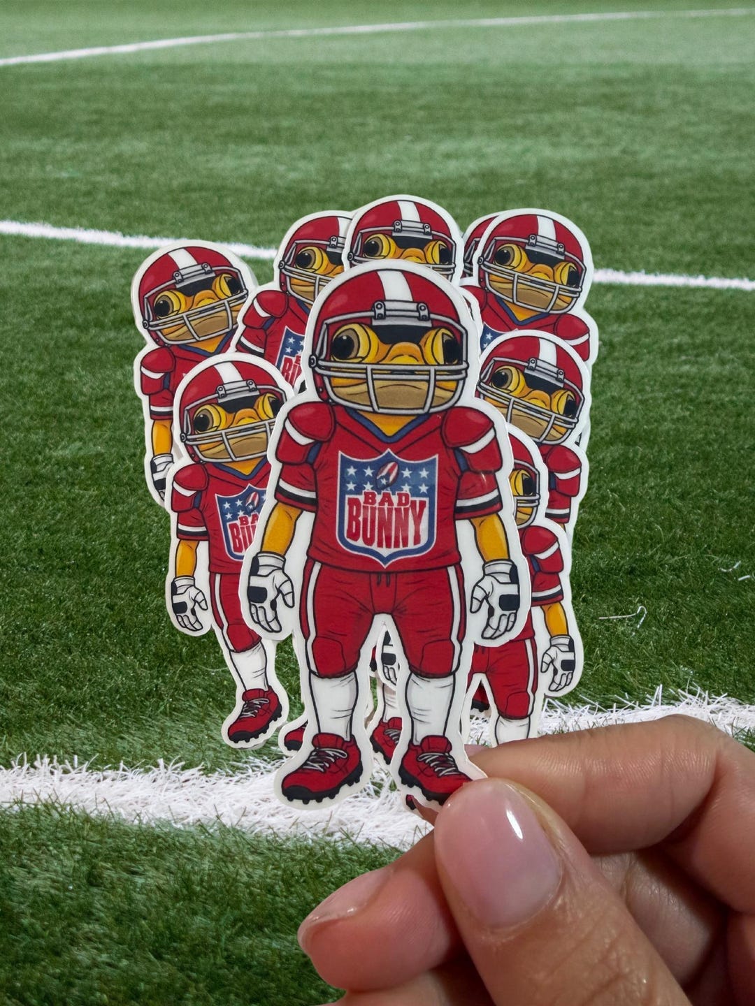 Super Bowl Stickers. Benito Bowl .super Bowl Game Day. Football Party ...
