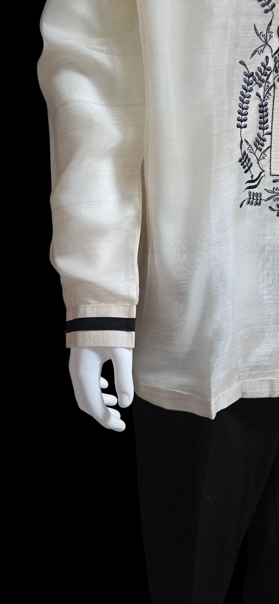 Embroidered Barong Tagalog: Traditional Filipino Formal Wear - Etsy
