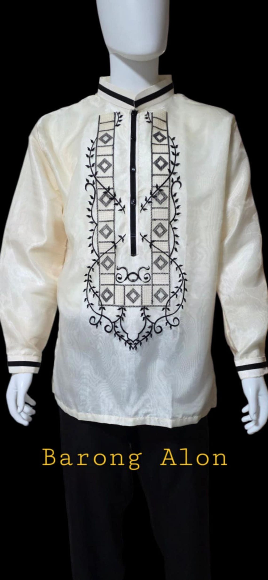 Embroidered Barong Tagalog: Traditional Filipino Formal Wear - Etsy