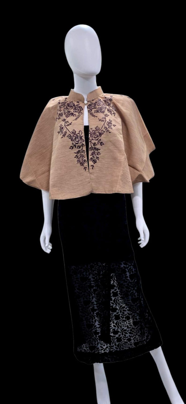 Embroidered Filipiniana Shawl *crowd Favorite* - Etsy
