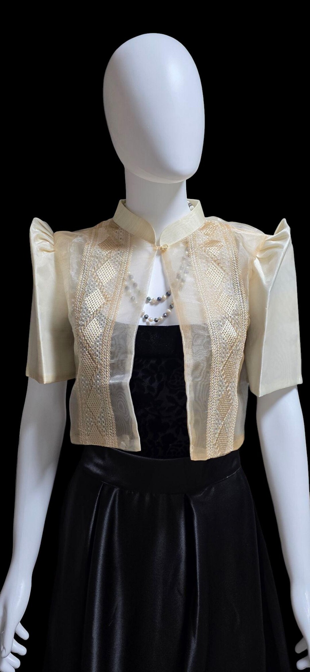 Alon (tagalog for “wave”) Bolero (size SMALL Left) - Etsy