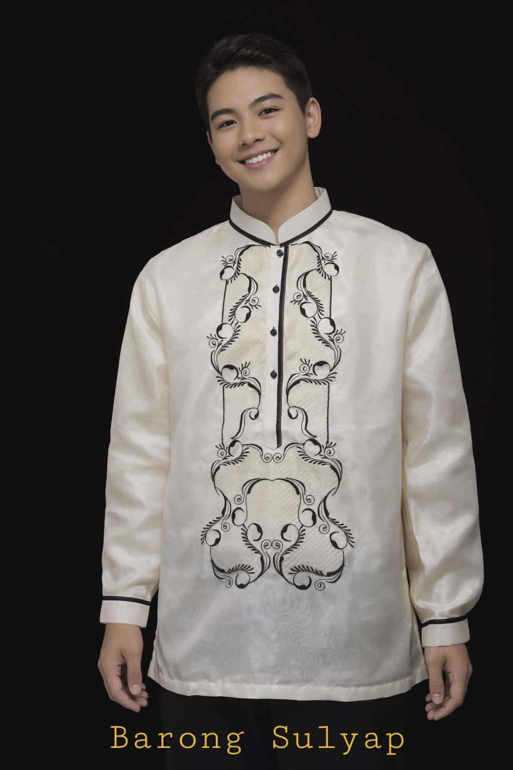 Embroidered Barong Tagalog: Traditional Filipino Formal Wear - Etsy
