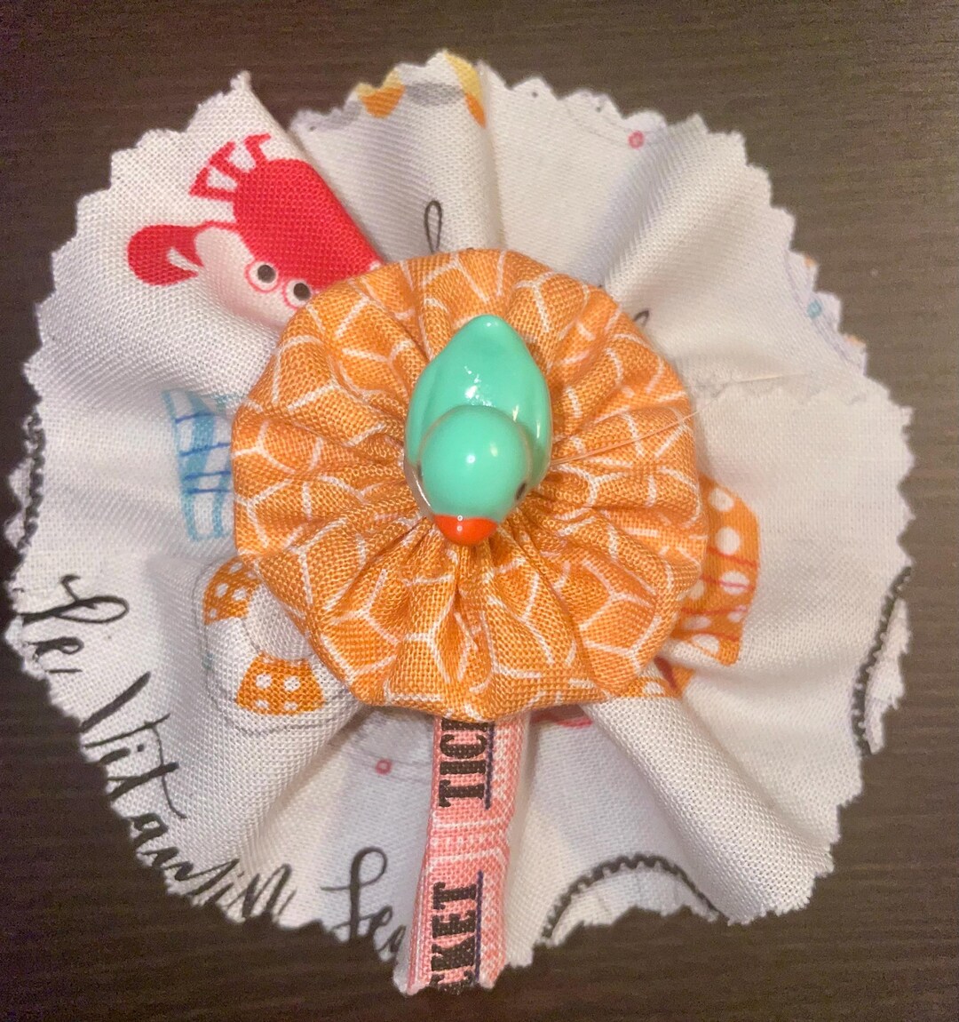 Yoyo Puff Cruise Duck Hair Clip - Etsy