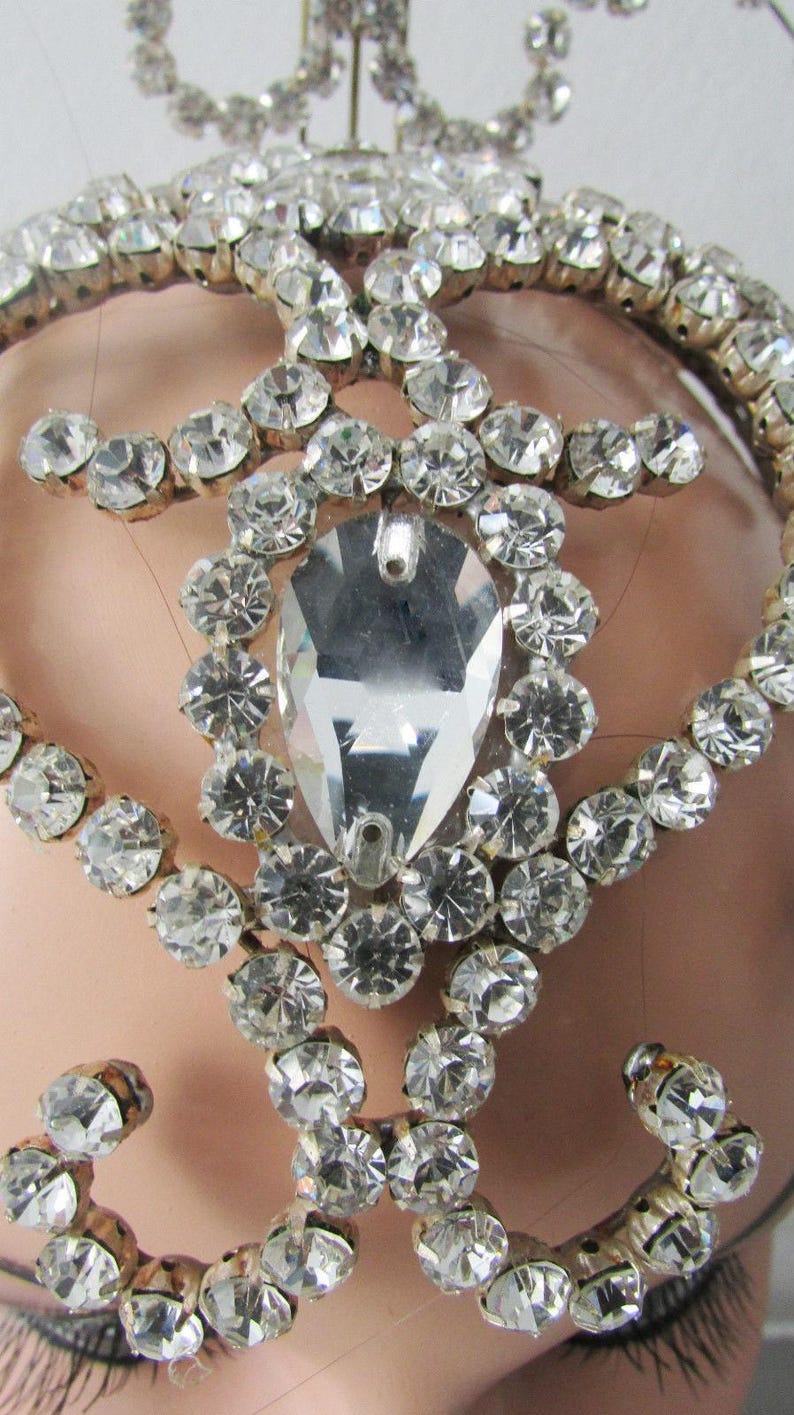 Da Neena H129 Burlesque Ballet Crystal the Ocean Star Princess Tiara ...