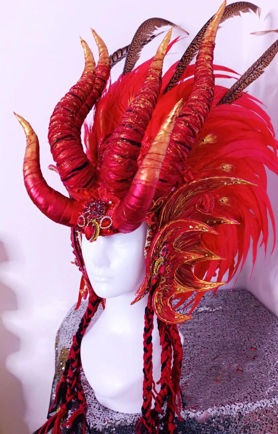 Da Neena H1114 Dragon King of the Forest Vegas Cabaret Showgirl Pageant ...