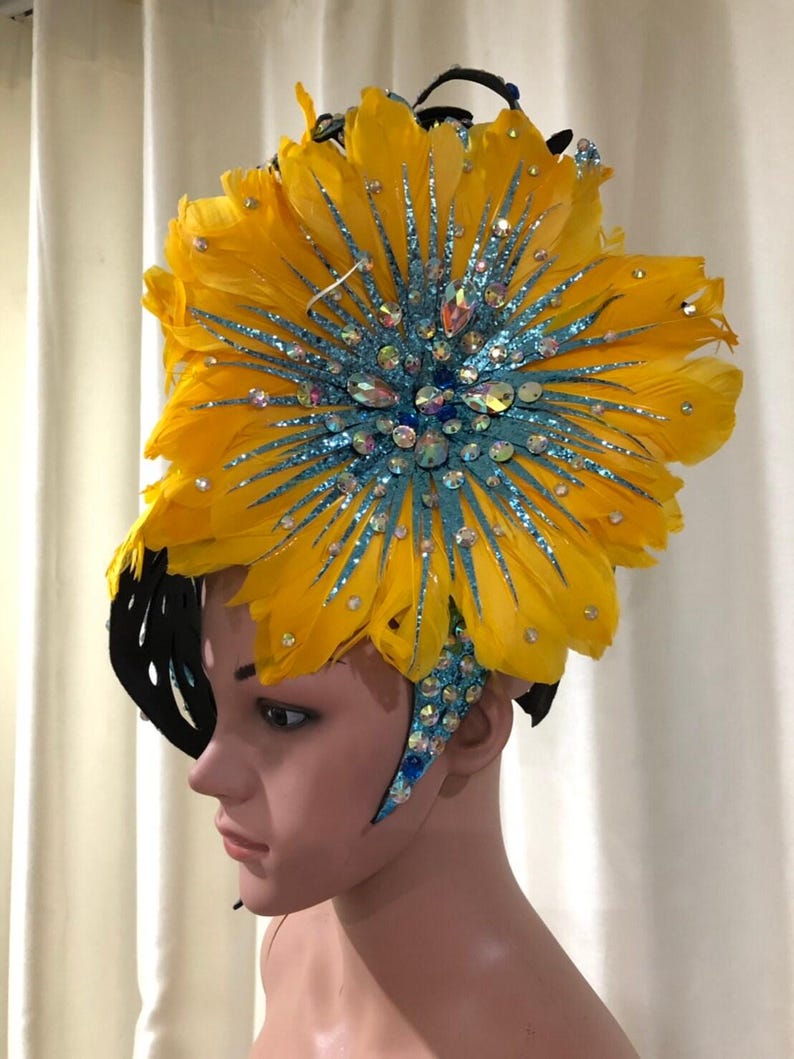 Da Neena H146 the Big Flower Headdress - Etsy