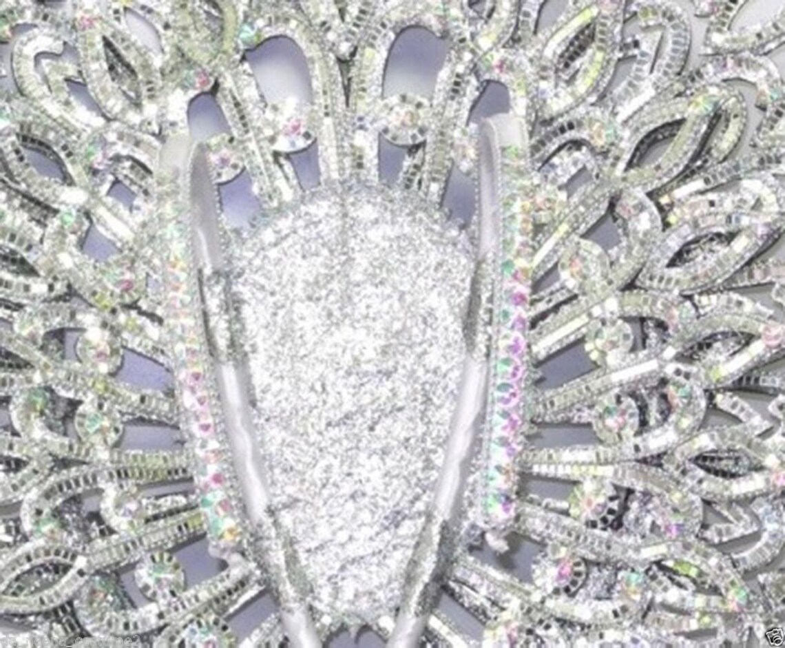 Da Neena B036 Samba Vegas Showgirl Indian Goddess Halo Angel Round ...