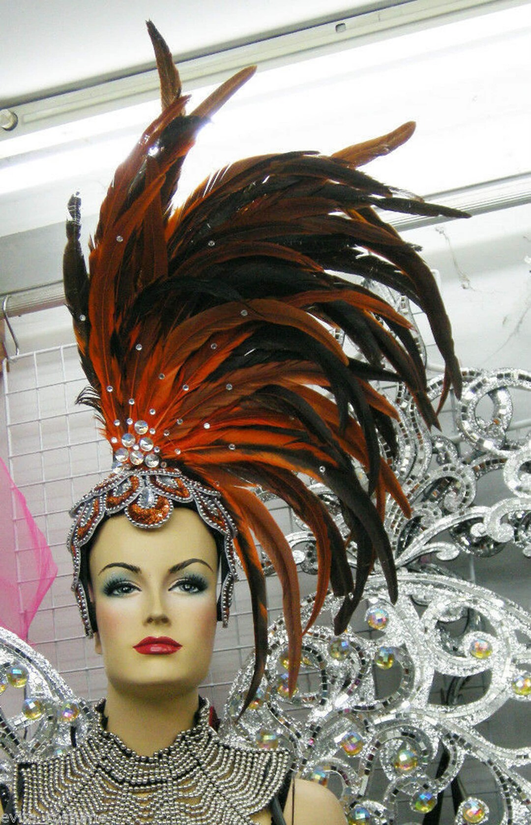Da Neena H029 Wonder Bird Pageant Feather Drag Cabaret Showgirl ...