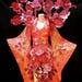 Da Neena Hut C848 Flower Queen Parade Rio Dancer Backpiece Costume Set ...