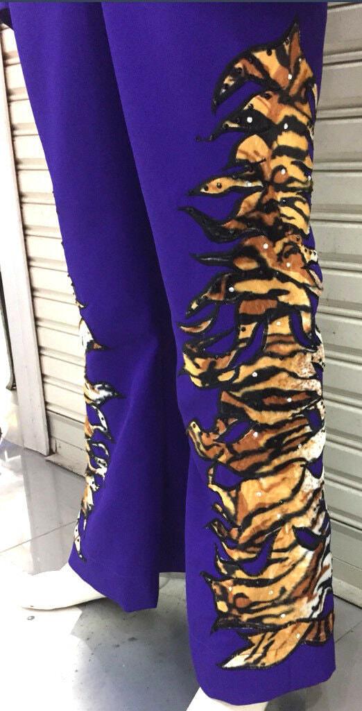 Da Neena Custom the King Tiger Jumpsuit & Cape Costume - Etsy