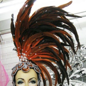 Da Neena H029 Wonder Bird Pageant Feather Drag Cabaret Showgirl ...