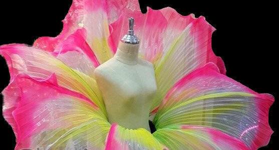 Da Neena B032n Cabaret Vegas Showgirl Rose Gigantic Flower Petal Belt ...