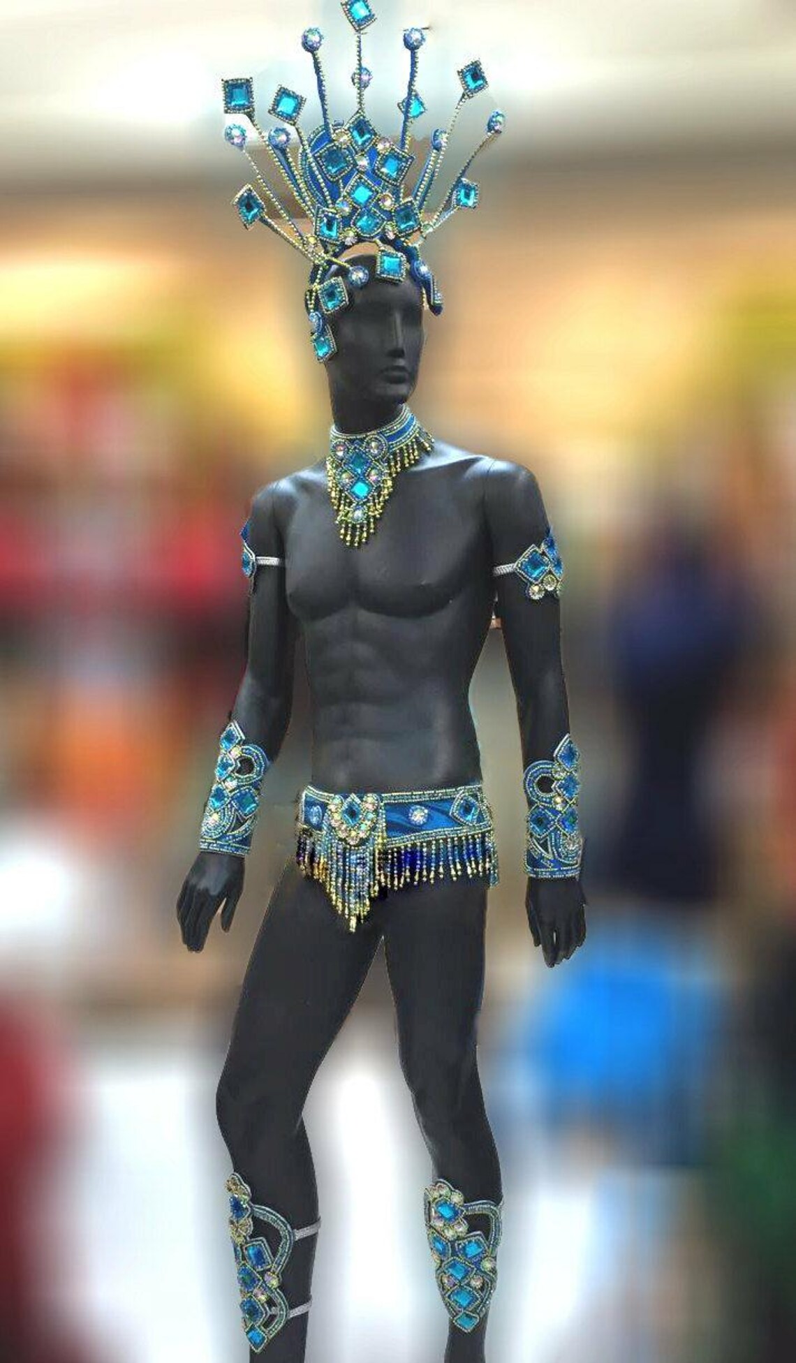 Da Neena C0733 Flag Parade Rio Dancer Headdress Men Man Male Samba ...