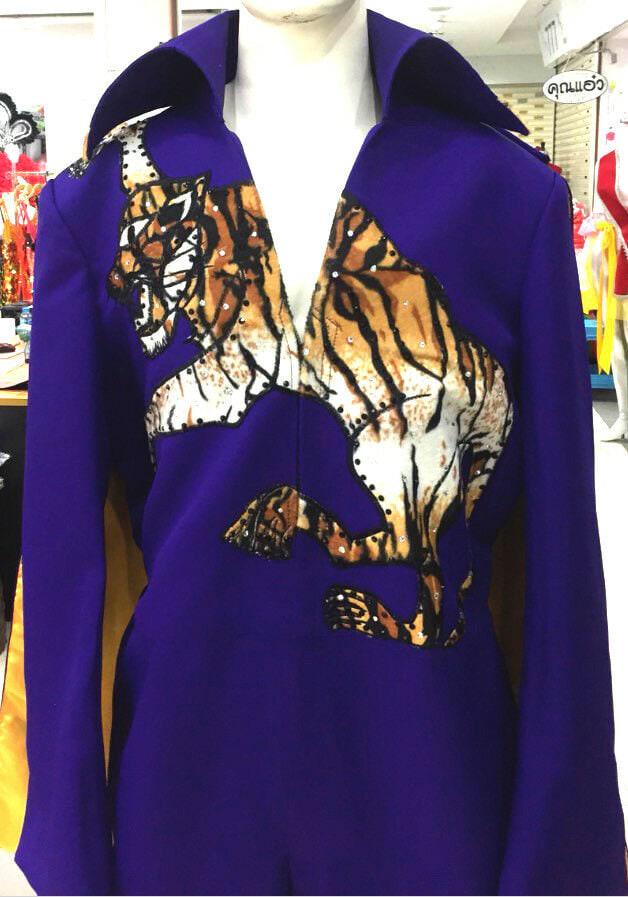 Da Neena Custom the King Tiger Jumpsuit & Cape Costume - Etsy