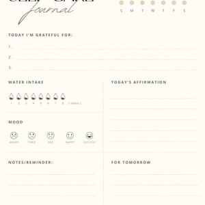 Self Work Journal Prompt Bundle (printable) - Etsy