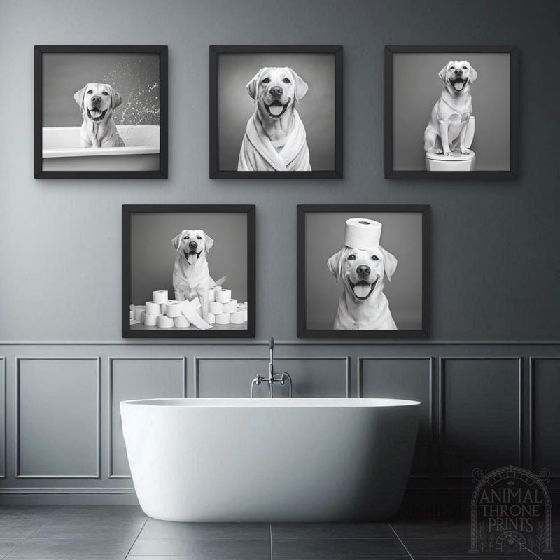Bathroom Funny Frames - Etsy