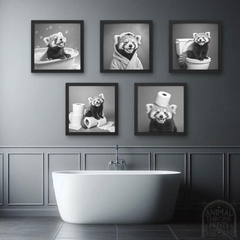 Funny Red Panda Poster - Etsy Canada