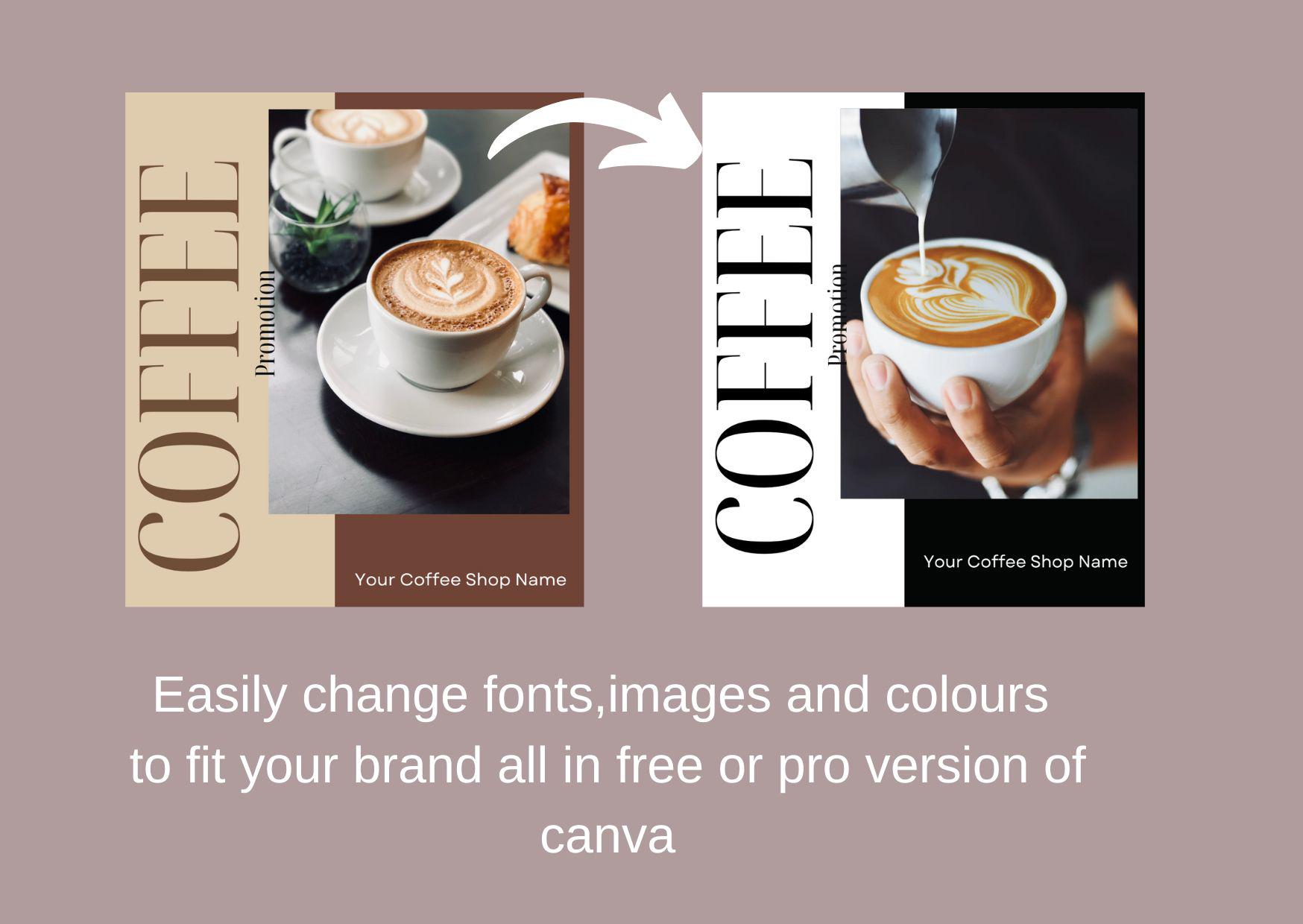 15 Coffee Instagram Post Templates Coffee Shop Templates Social Media ...