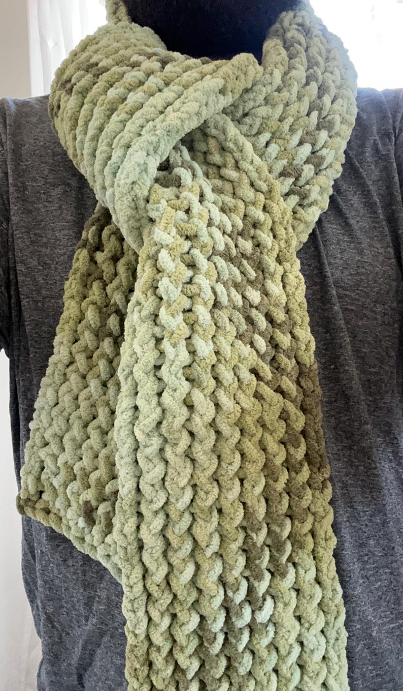 Multi-colored, Chunky, Bulky, Plush, Cozy, Soft, Warm, and Handmade ...