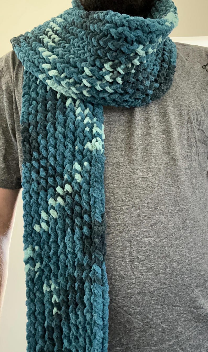 Multi-colored, Chunky, Bulky, Plush, Cozy, Soft, Warm, and Handmade ...