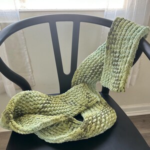 Multi-colored, Chunky, Bulky, Plush, Cozy, Soft, Warm, and Handmade ...