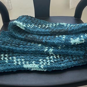 Multi-colored, Chunky, Bulky, Plush, Cozy, Soft, Warm, and Handmade ...