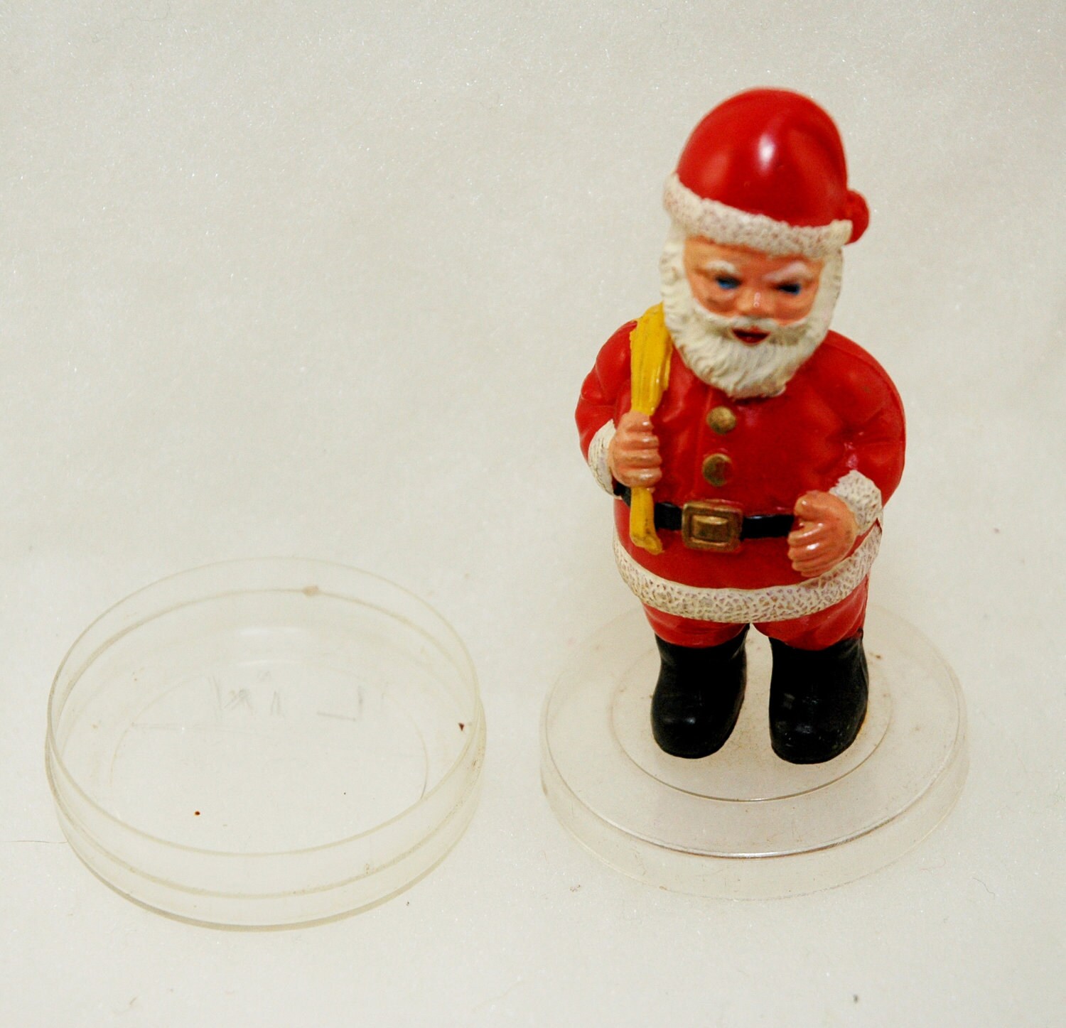 Celluloid Santa - 1930's - Early Vintage Santa Candy Container - Etsy