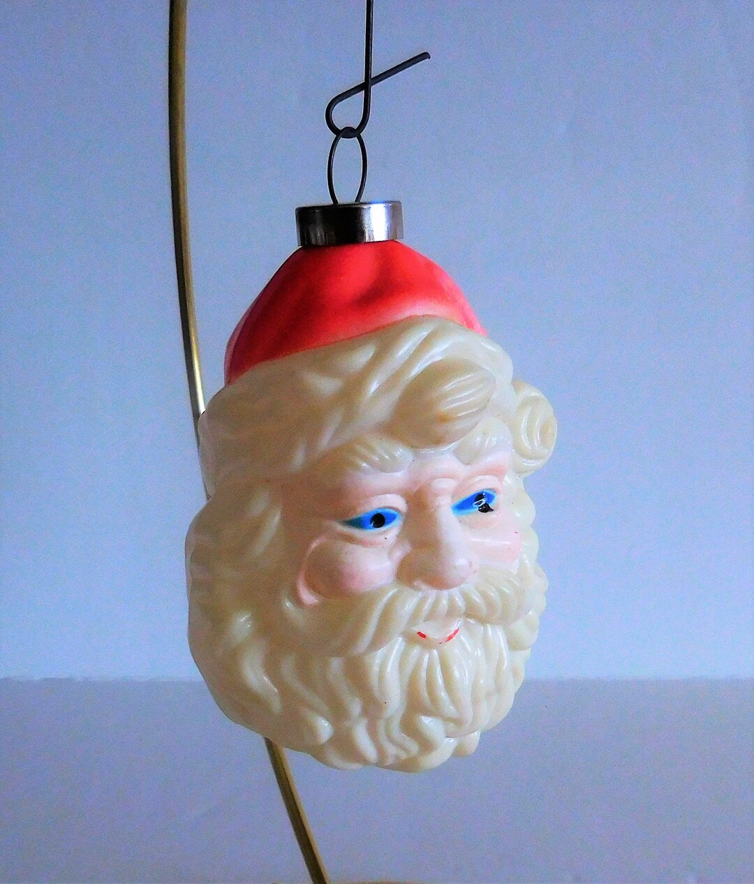 Celluloid Christmas Santa Ornament - 1950's Celluloid - Etsy