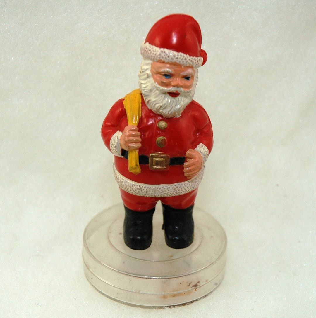 Celluloid Santa - 1930's - Early Vintage Santa Candy Container - Etsy
