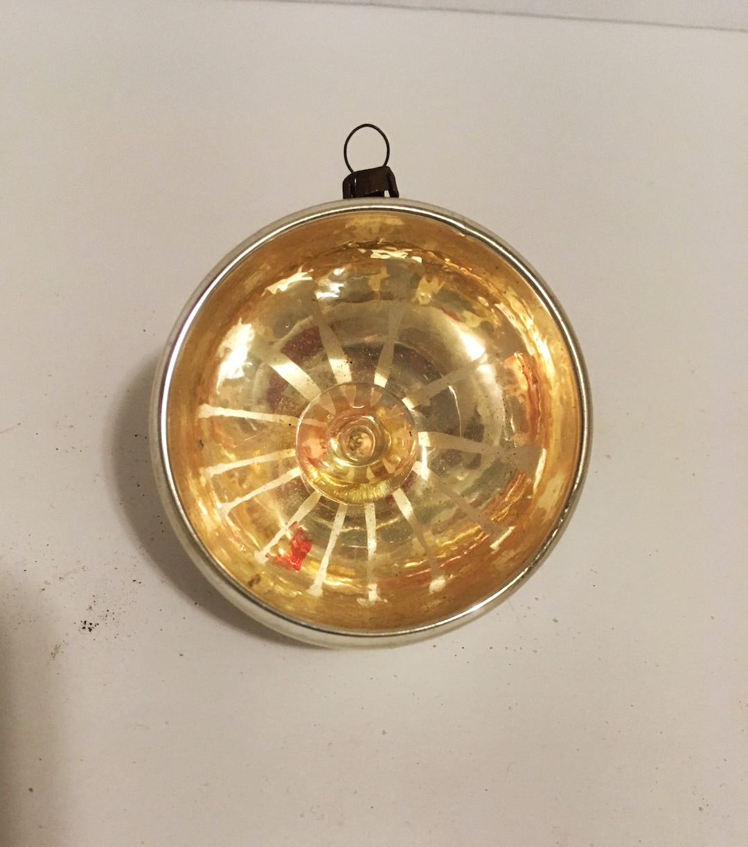 Mercury Glass Early Antique Reflector Ornament - Etsy