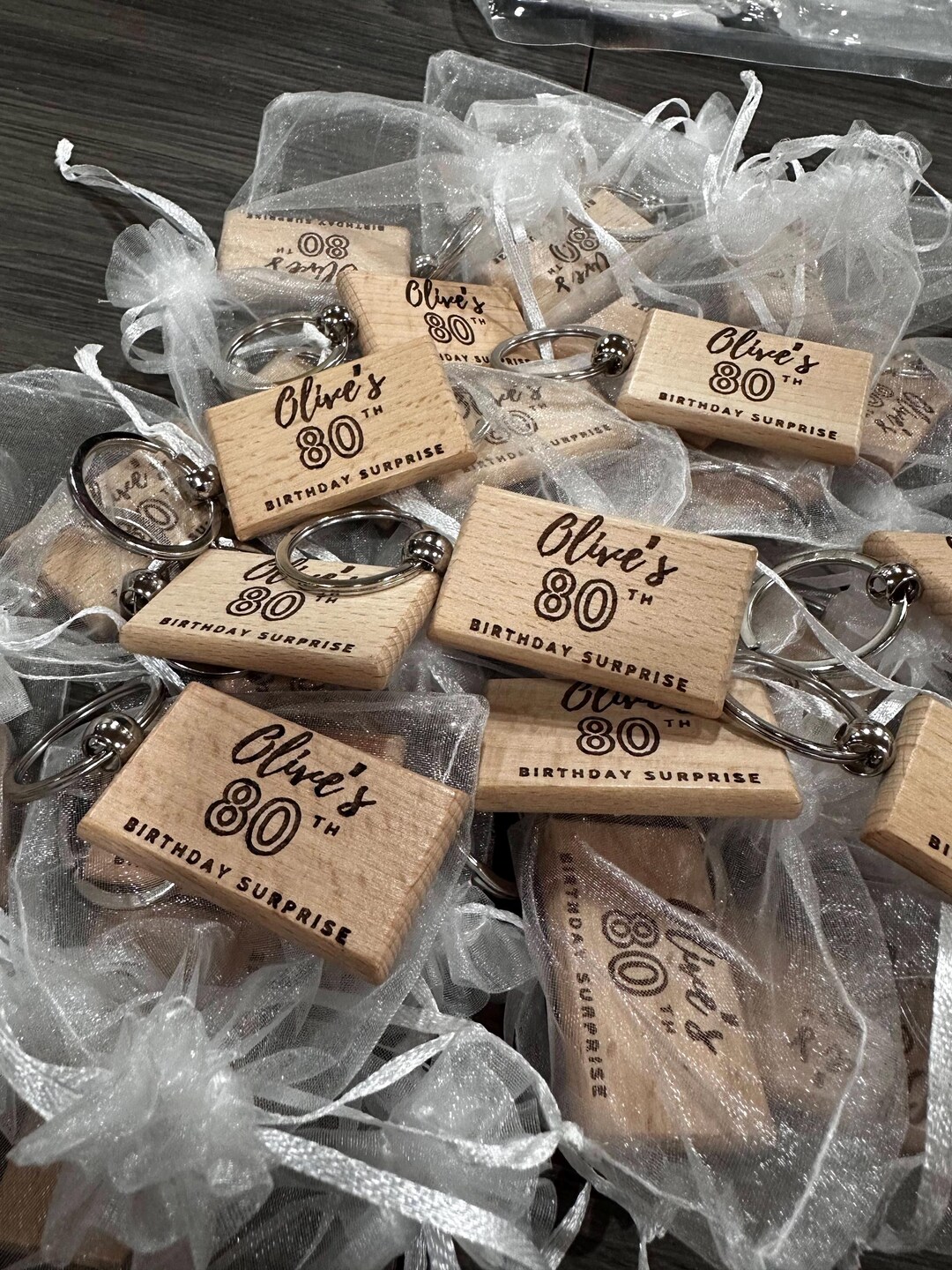 Personalized Wooden Key Chains - Etsy