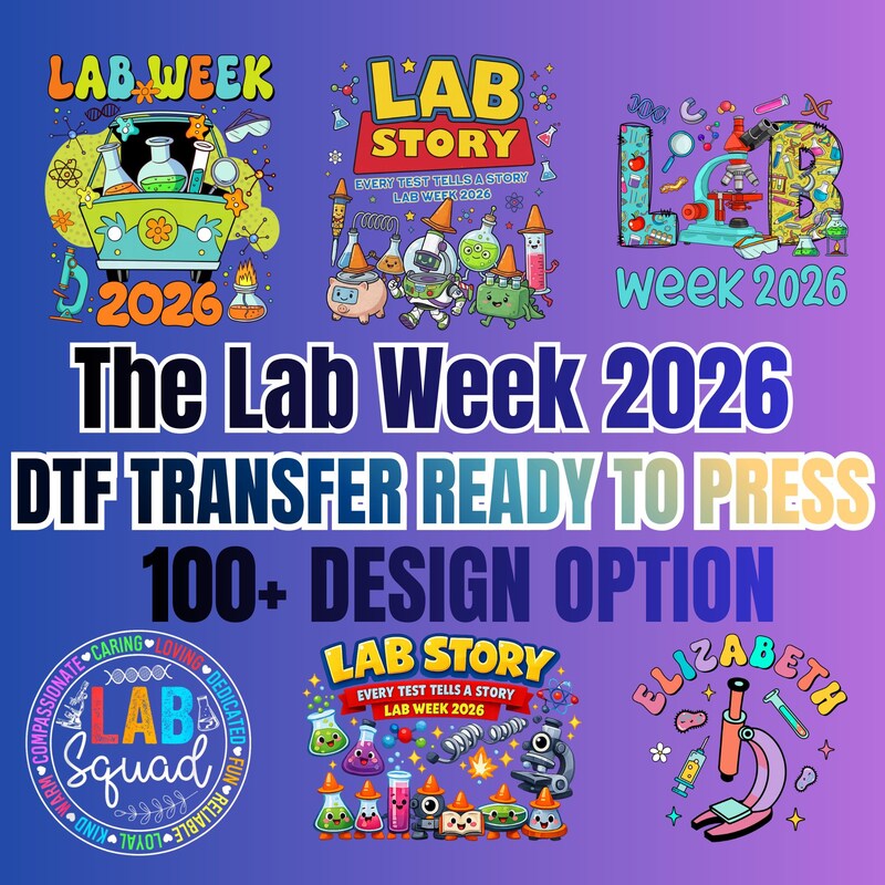 2026 Lab Week Tshirt - Etsy