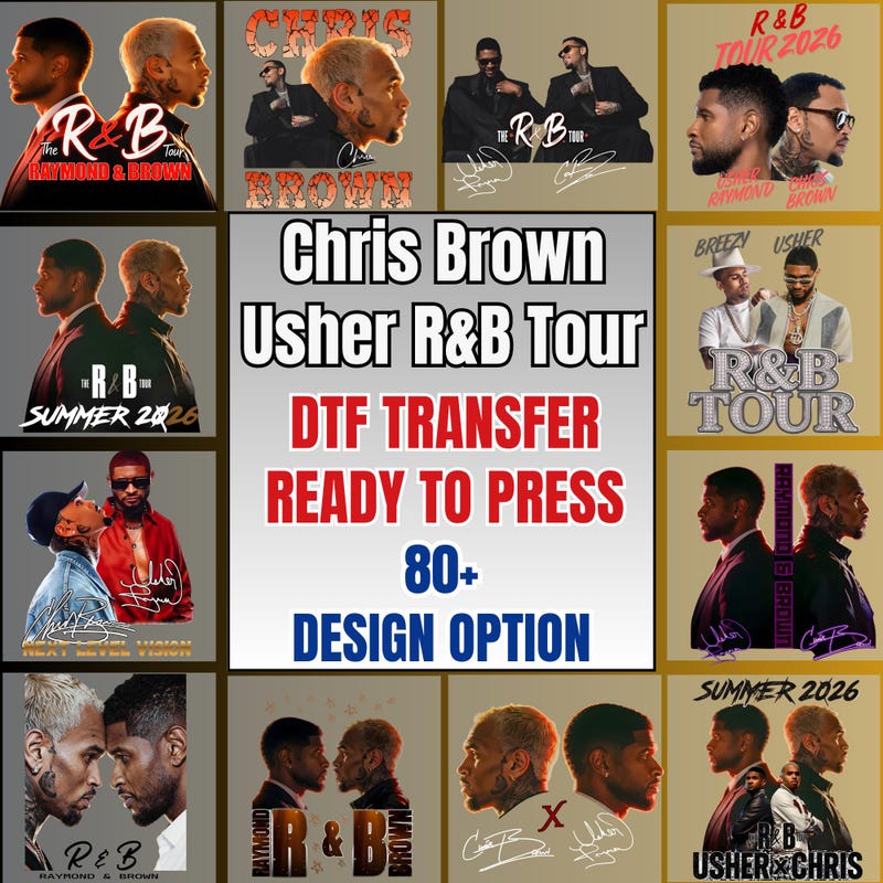 Usher and Breezy - Etsy