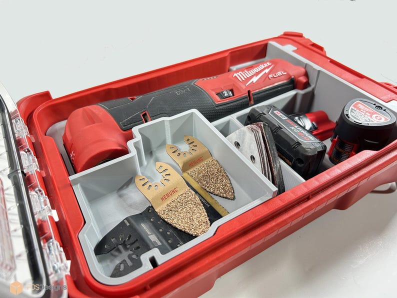 Milwaukee Packout Insert for M12 Oscillating Multi-tool (model# 2526-20 ...