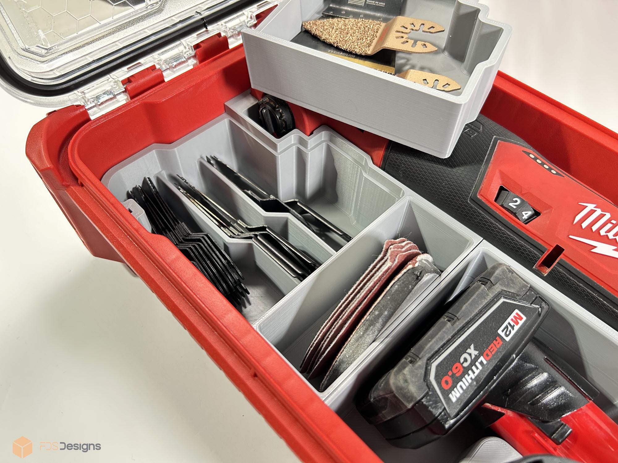 Milwaukee Packout Tool Insert for Small Parts Organizer- Designed for ...