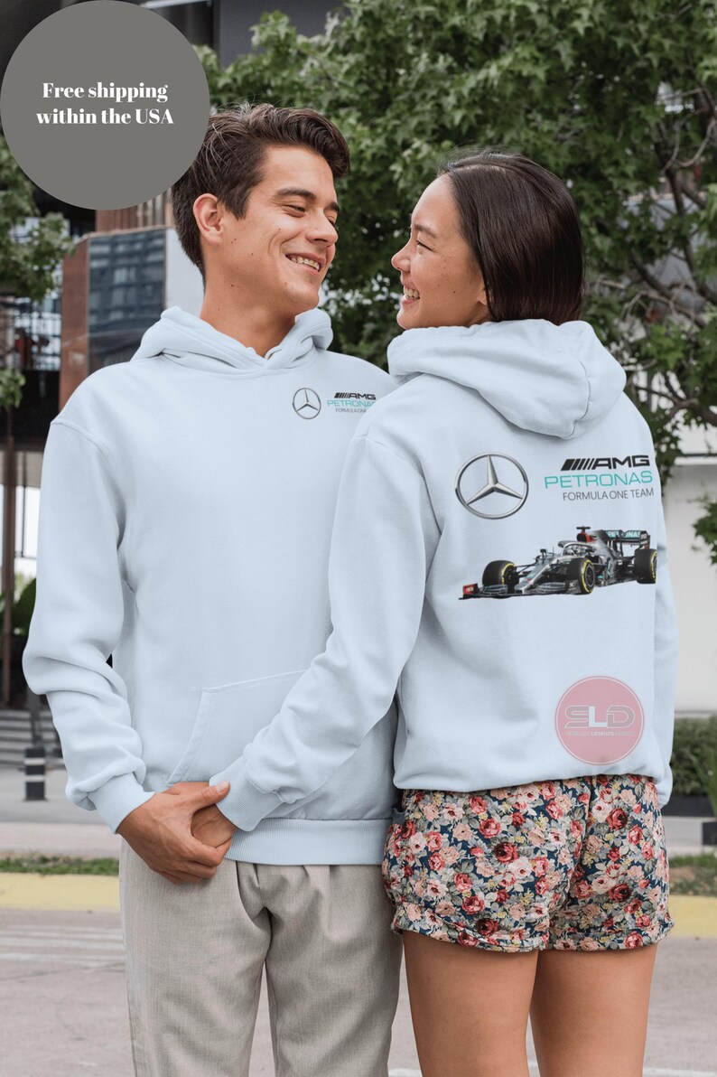 Formula 1 Hoodie Mercedes AMG Petronas F1 Team Hoodie Formula 1 Merch ...
