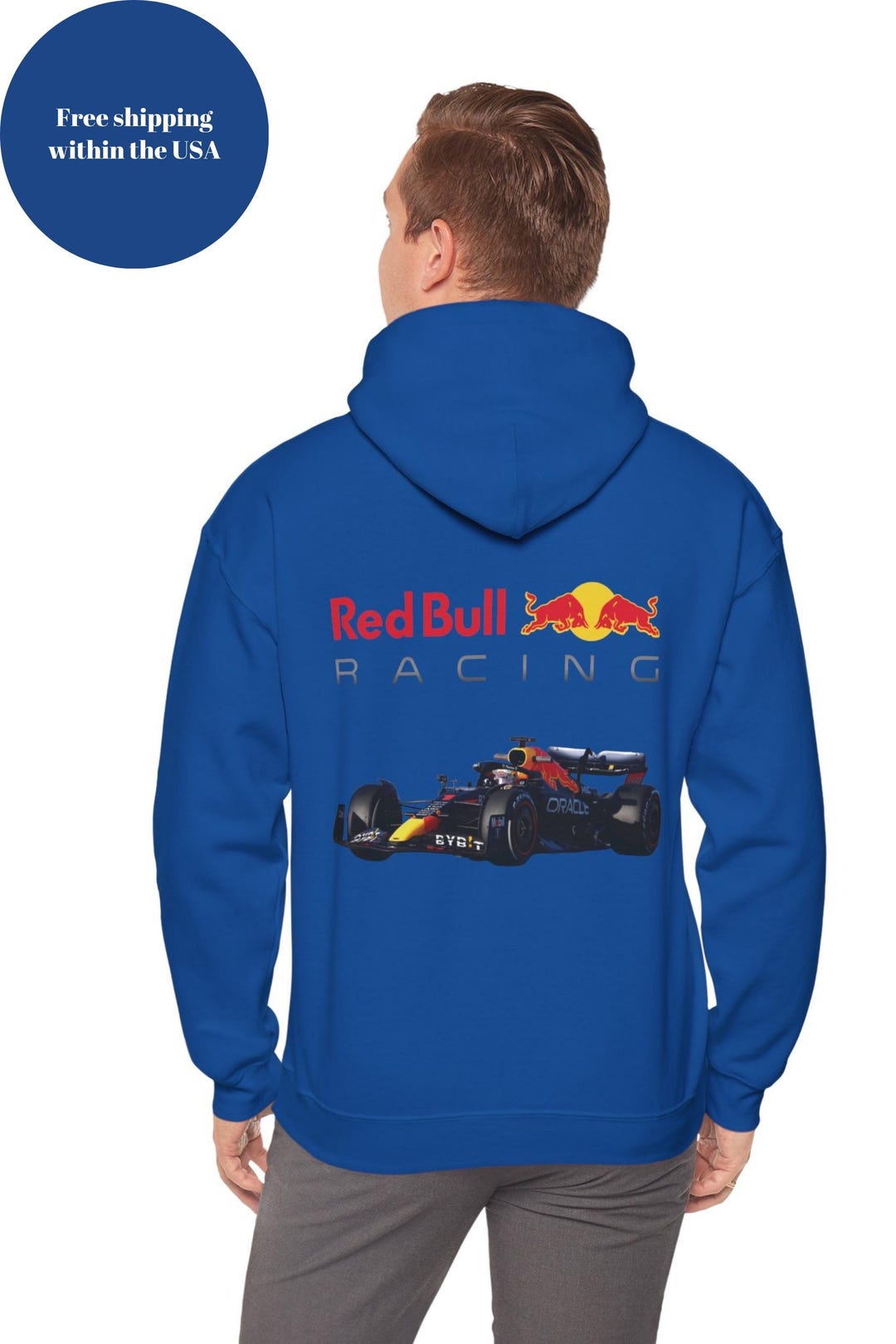 Formula 1 Hoodie Red Bull Racing F1 Hoodie Formula 1 Fan Gift ...