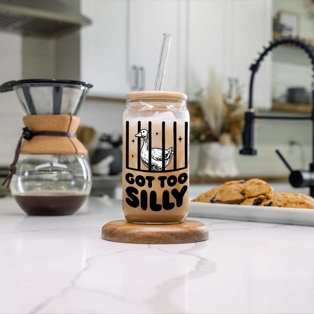 One Silly Goose, Im a Silly Goose Glass Tumbler, Got Too Silly Mug ...