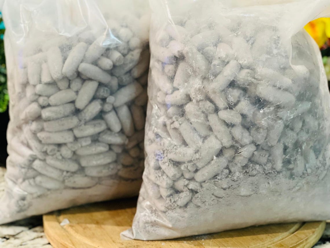 Premium Bentonite Clay, Ayilo, Nzu, Clay in Chunks, Crumbs, or Coarse ...