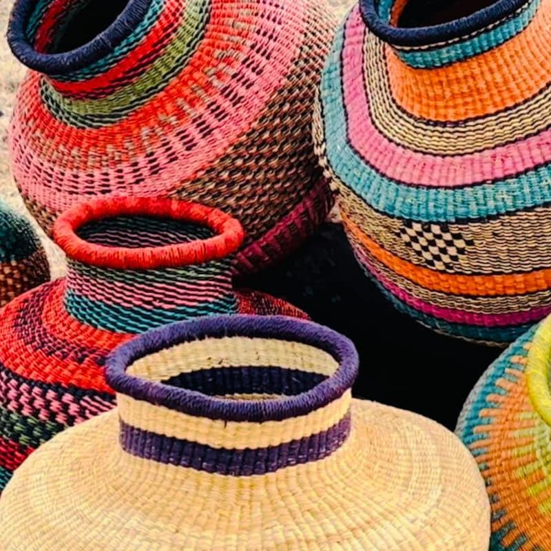 Large African Baskets - Etsy