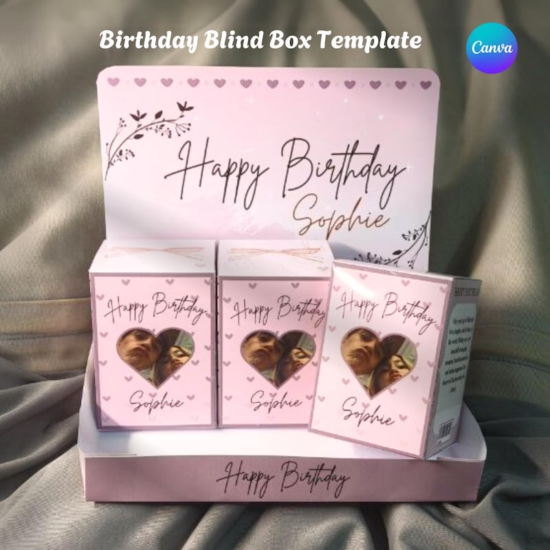 Blind Box Templates - Etsy