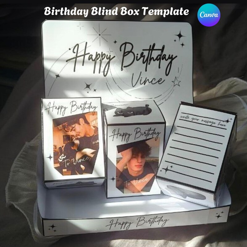 Blind Box Templates - Etsy