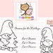 Digital Stamps - Christmas Gnomes Digital Stamp Set - Gnome Digital ...