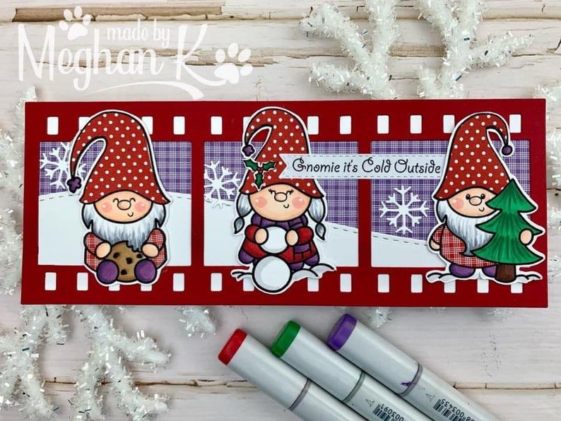 Digital Stamps - Christmas Gnomes Digital Stamp Set - Gnome Digital ...