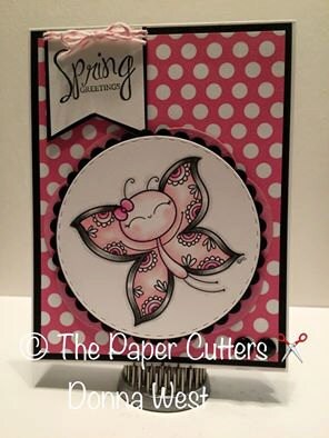 Butterfly Doodle Digital Stamp for Card Making Paper Crafts - Etsy