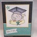 Graduation Owl Digital Stamp for Card Making, Paper Crafts ...