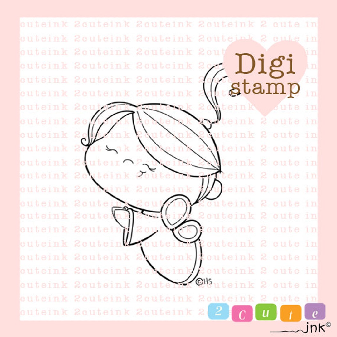 Little Angel Stamp for Card Making Paper Crafts - Etsy