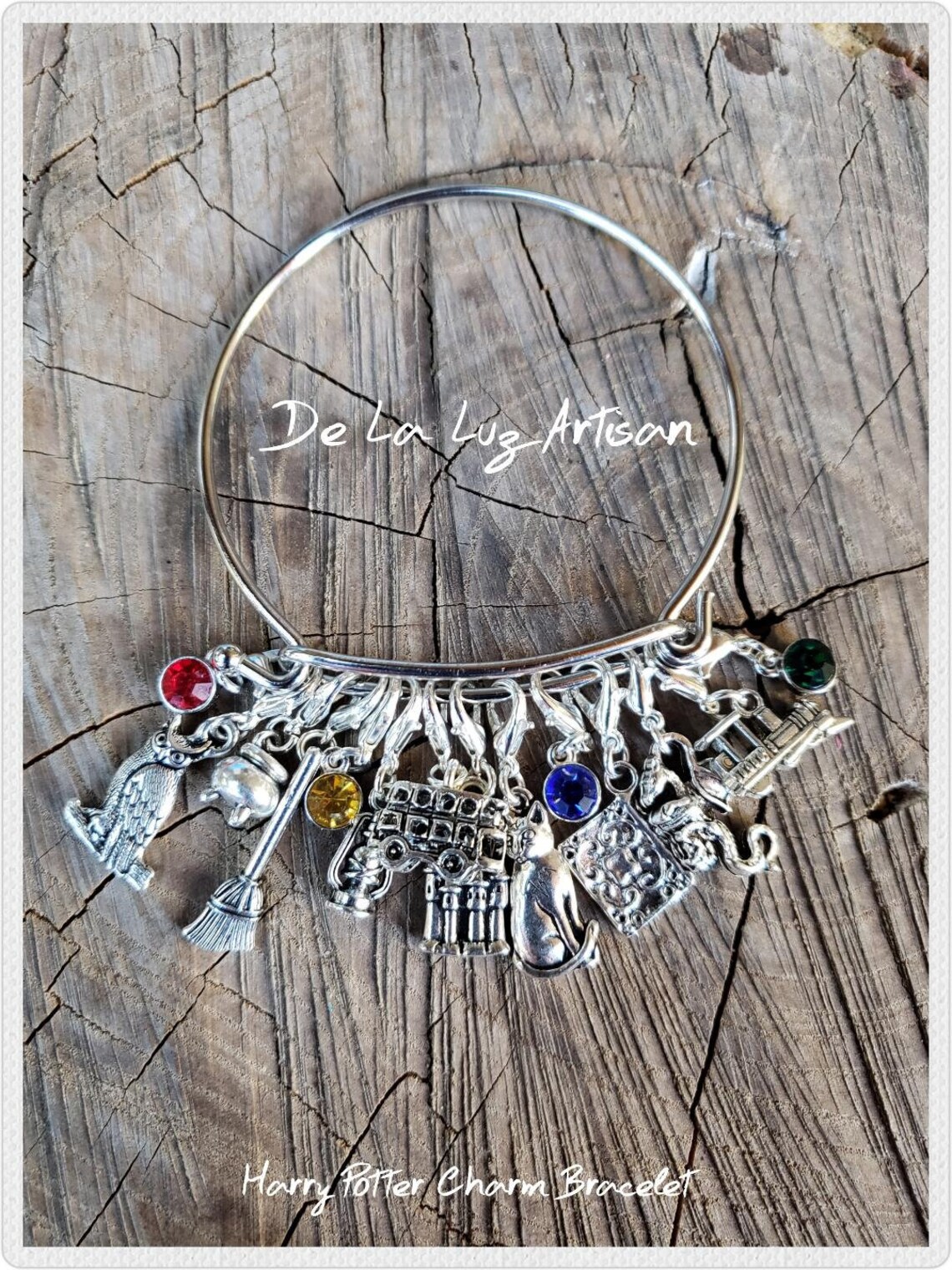 Wizard Mega Charm Bracelet Choose from 4-14 Charms Magical | Etsy