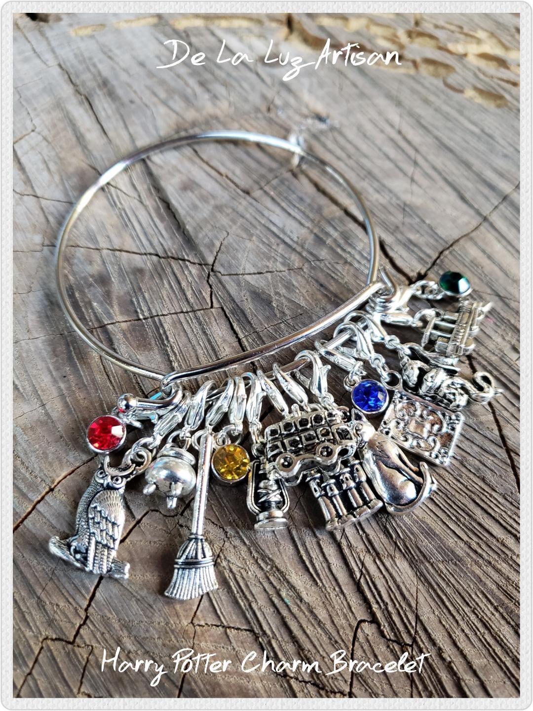 Wizard Mega Charm Bracelet Choose From 4-14 Charms Magical - Etsy